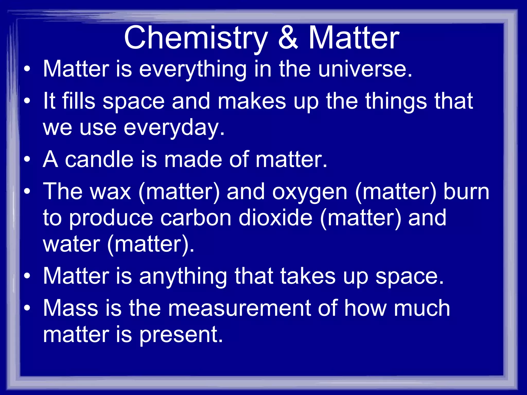 1-2 Introduction to Chemistry | PPT