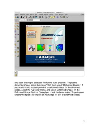1 2 learning abaqus | PDF