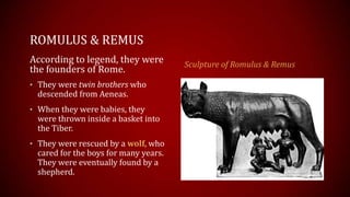 Rome: Legendary Origins | PPTX