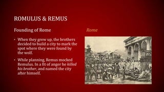 Rome: Legendary Origins | PPTX