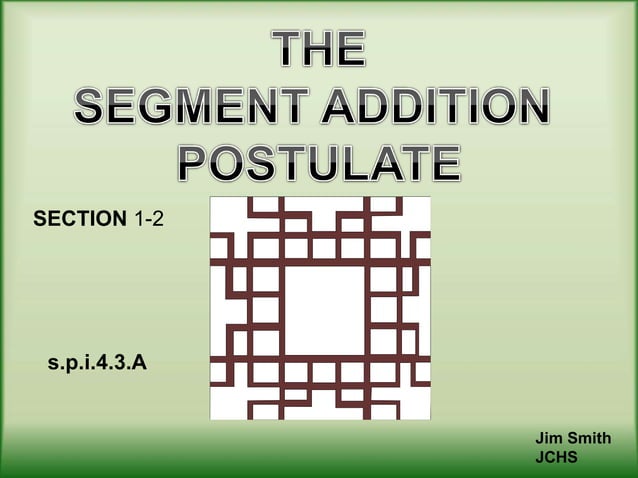 1-2 Segment Addition.ppt