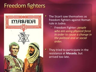 Sicarii & Poster Activity | PPT