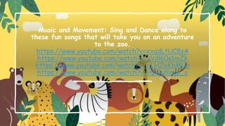 Summer school trip to the zoo | PPTX