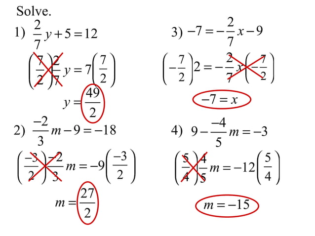 1.3 Solving Linear Equations | PPT