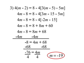 1.3 Solving Linear Equations | PPT