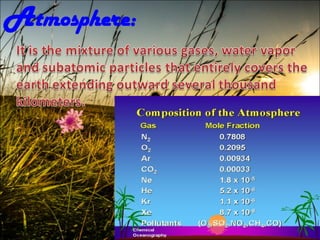 COMPONENTS OF ENVIRONMENT | PPT