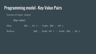 Introduction to Map Reduce | PPTX