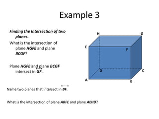 Points, Lines, Rays & Planes | PPTX