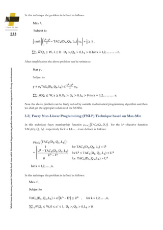 Multi item inventory model include lead time with demand dependent ...