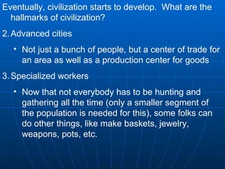 Ch.1.3-- Civilization | PPT