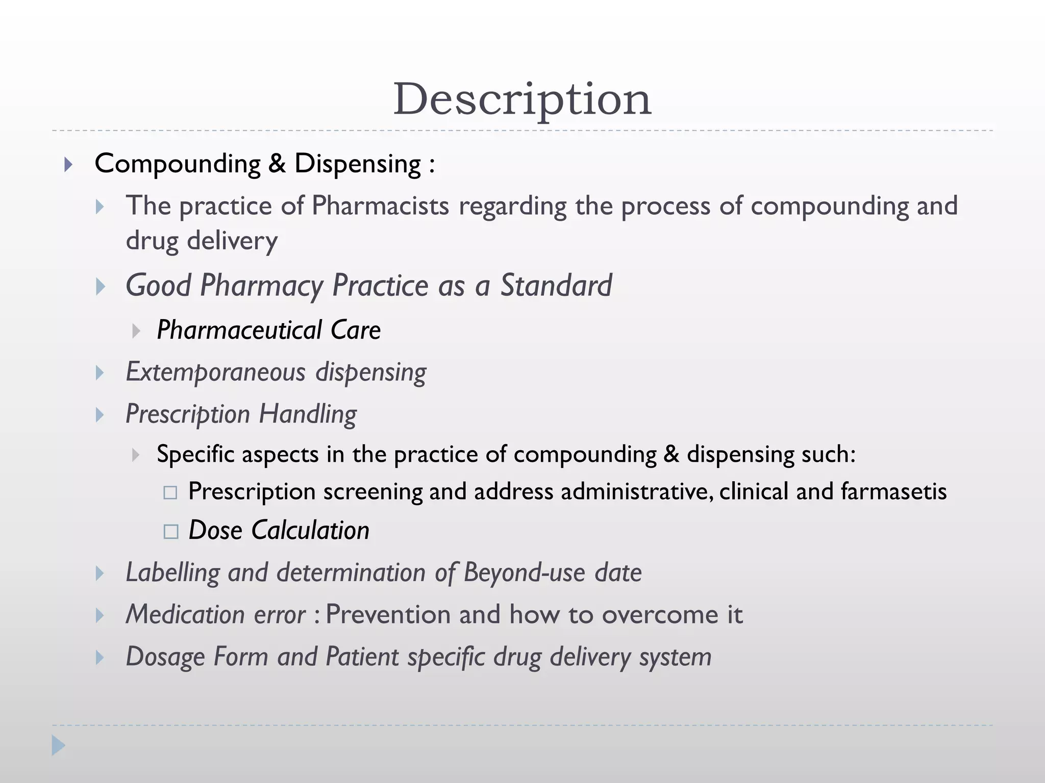 1 3-compounding and dispensing | PDF