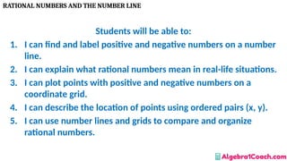 1REAL NUMBERS AND NUMBER LINE GRADE 9pptx | PPTX