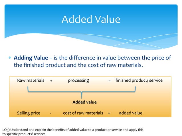 1.3 transforming resources into goods and services - moodle | PPTX