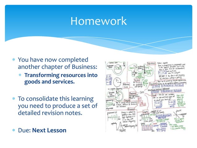 1.3 transforming resources into goods and services - moodle | PPTX