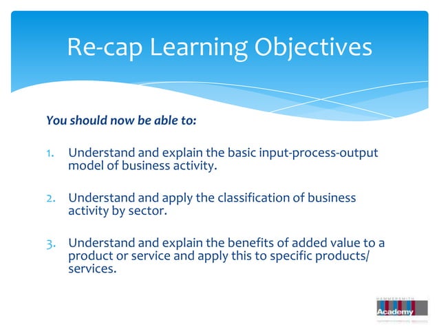 1.3 transforming resources into goods and services - moodle | PPTX