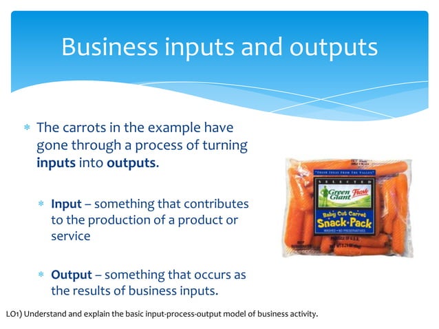 1.3 transforming resources into goods and services - moodle | PPTX