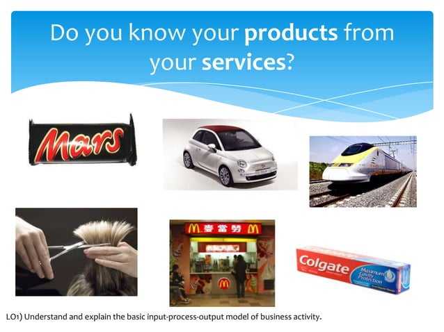 1.3 transforming resources into goods and services - moodle | PPTX