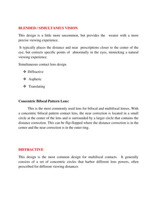 multifocal contact lenses buy faslu muhammed | PDF