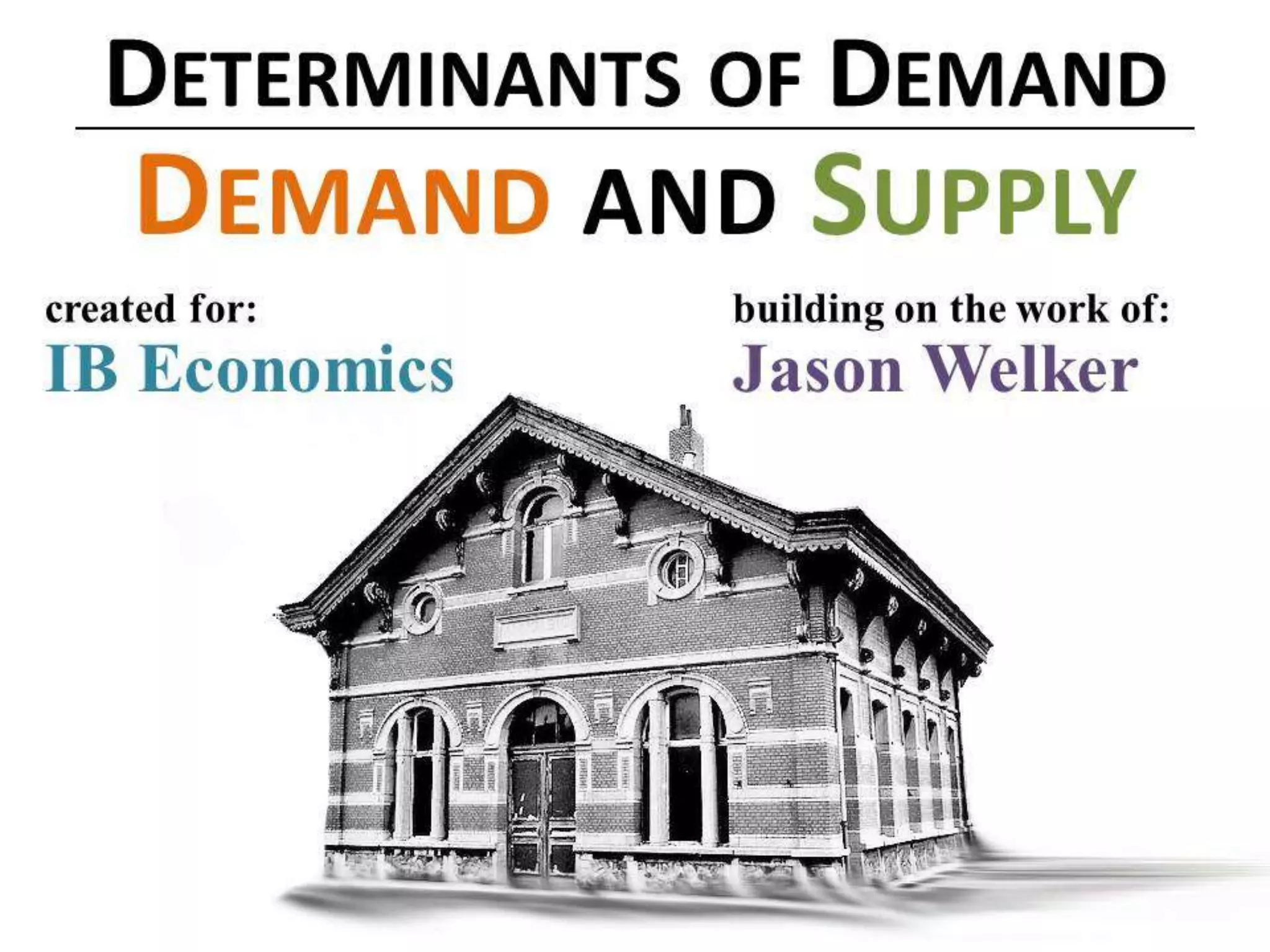 1.3 demand and supply determinants of demand - jpeg | PPTX