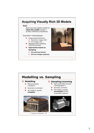 3d scanning techniques | PDF