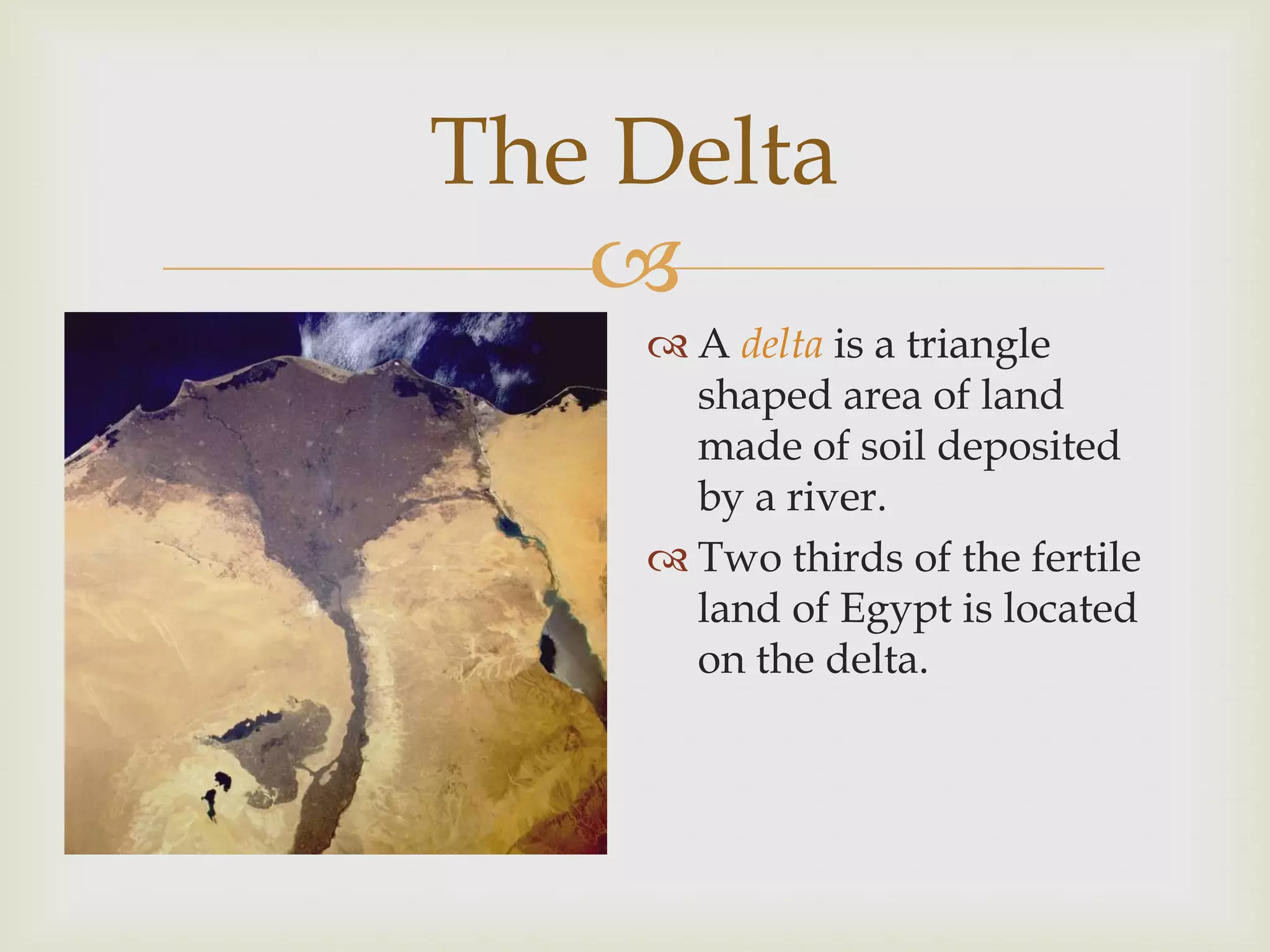 1 3 egyptian geography | PPTX