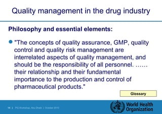 1 3 gmp-purpose-principles-guidelines | PPT