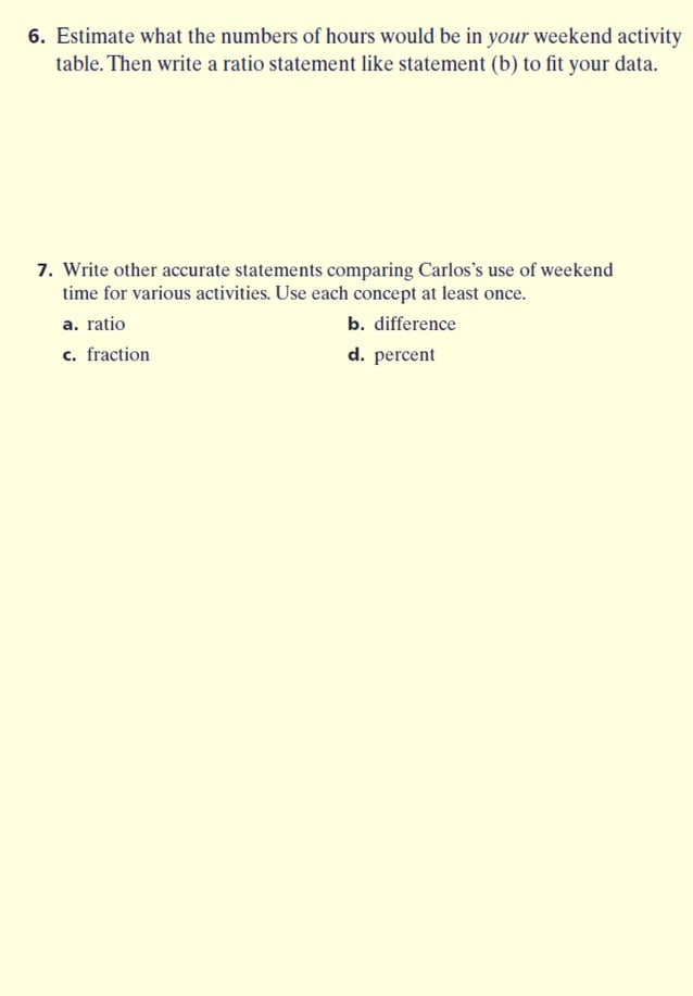 Comparing and Scaling Problem1 3 Intro Hex | PDF