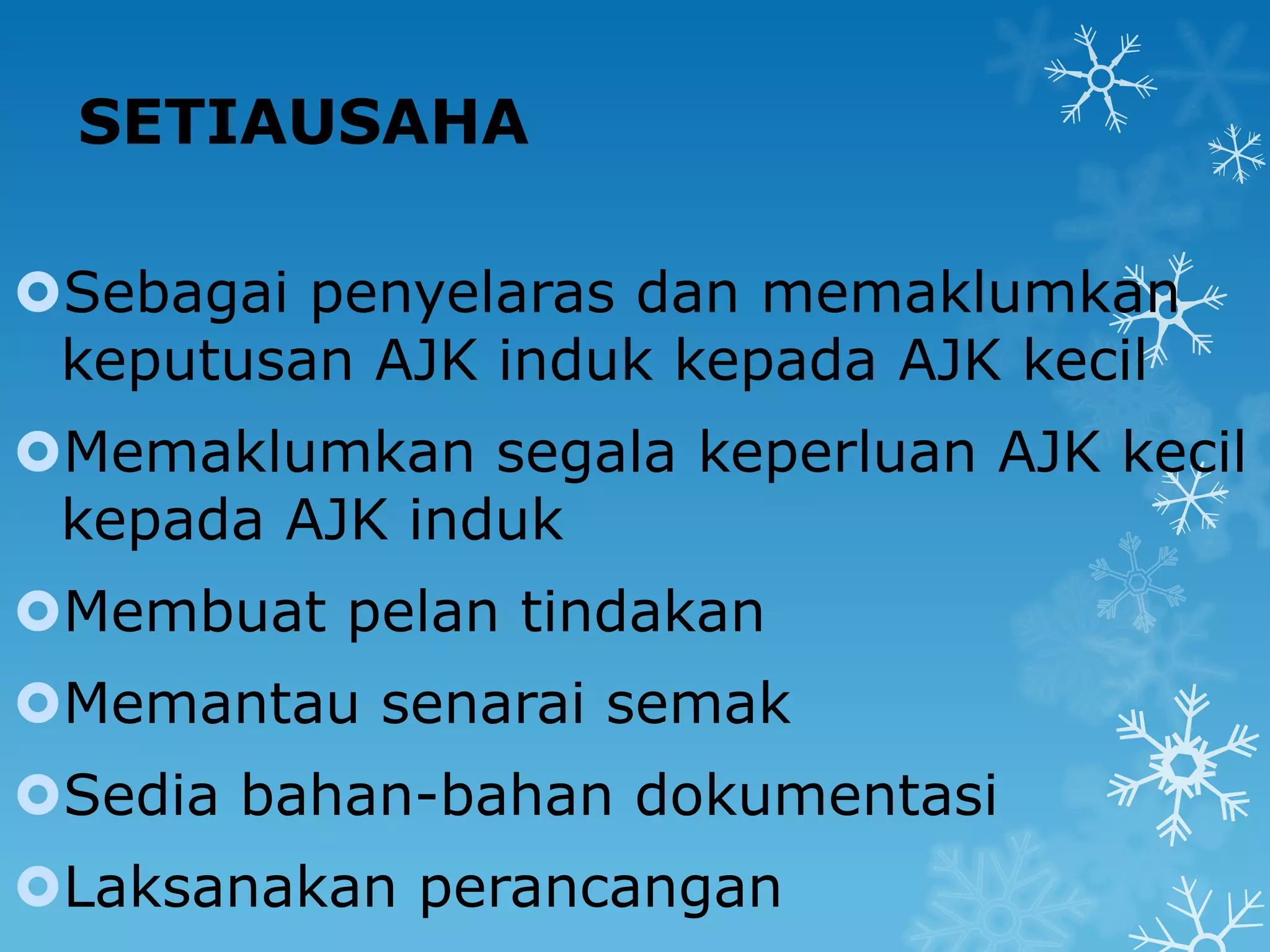 1.3 KAEDAH PELANTIKAN & TANGGUNGJAWAB JAWATANKUASA INDUK | PPTX