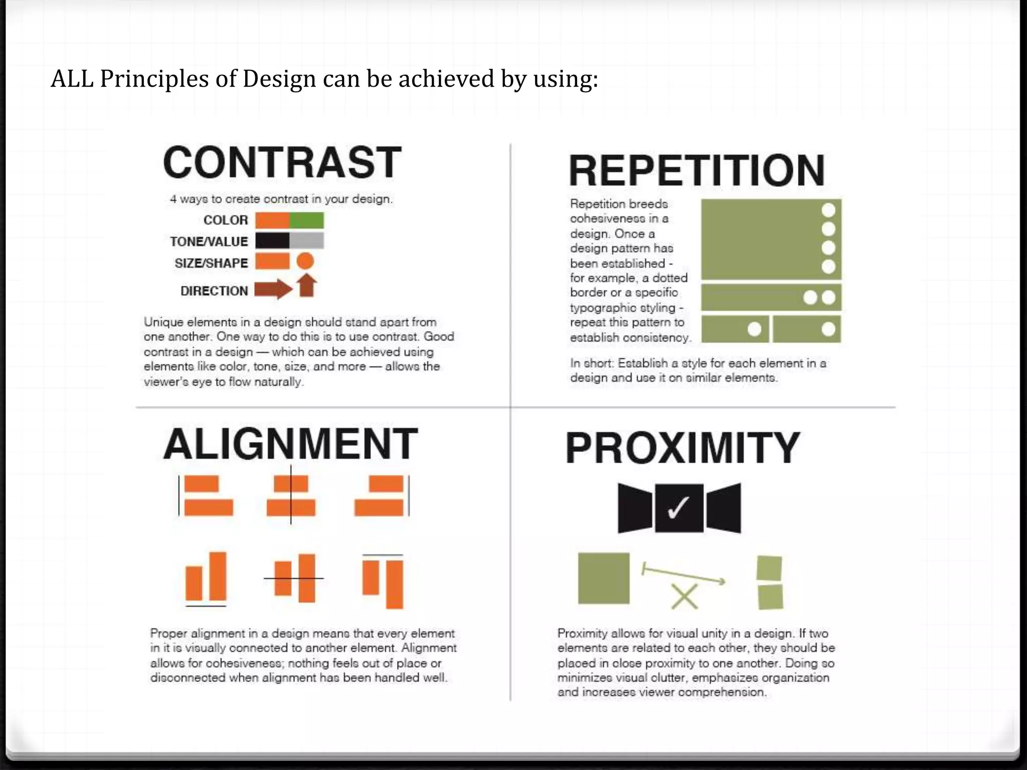 1-2 Principles of Design lecture | PPT
