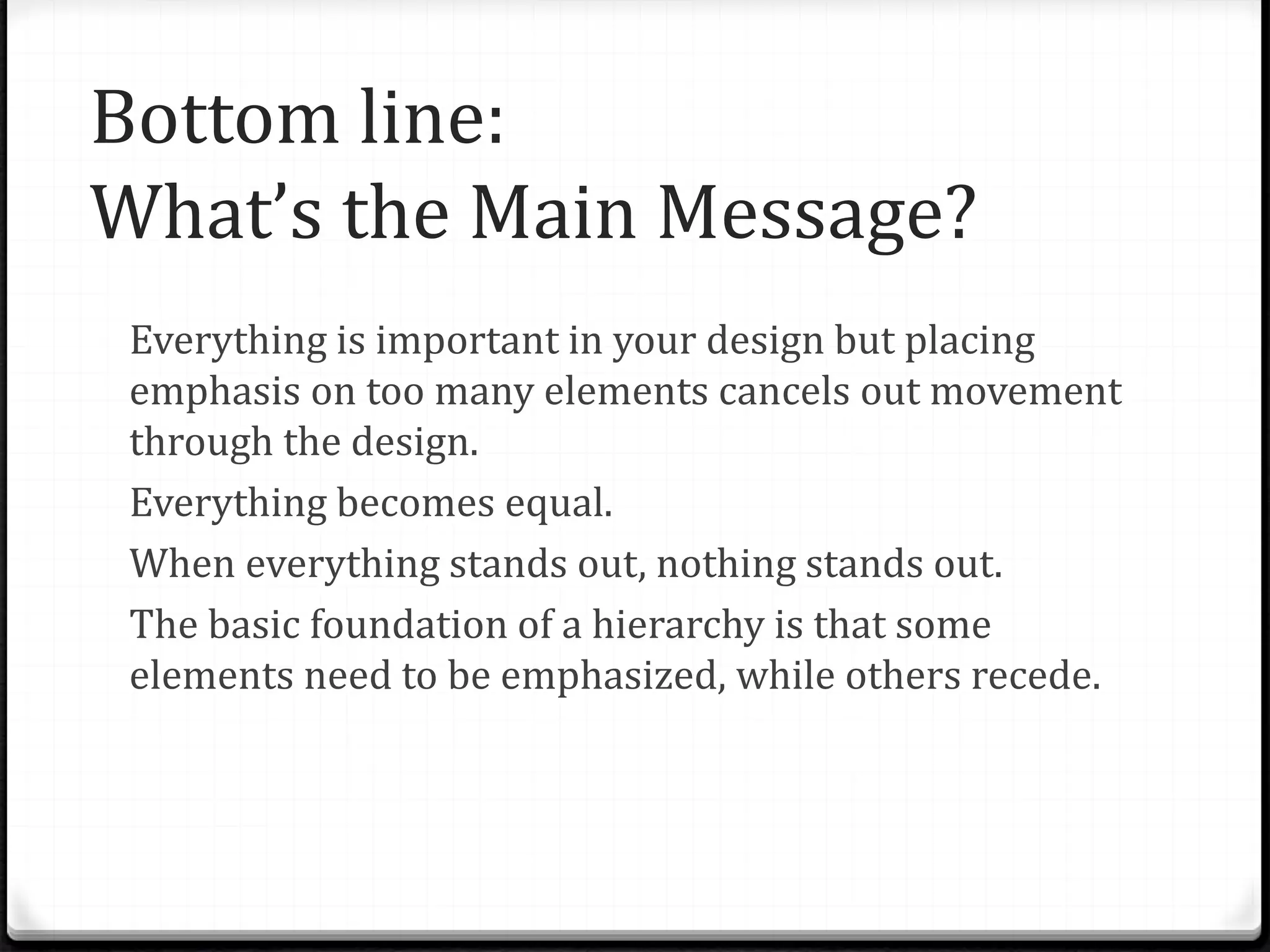 1-2 Principles of Design lecture | PPT