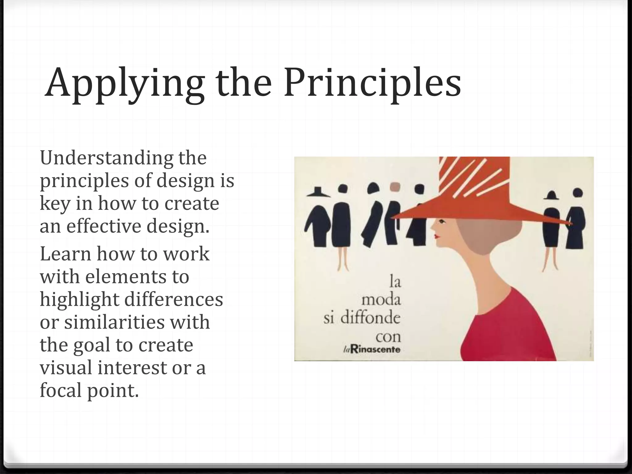 1-2 Principles of Design lecture | PPT