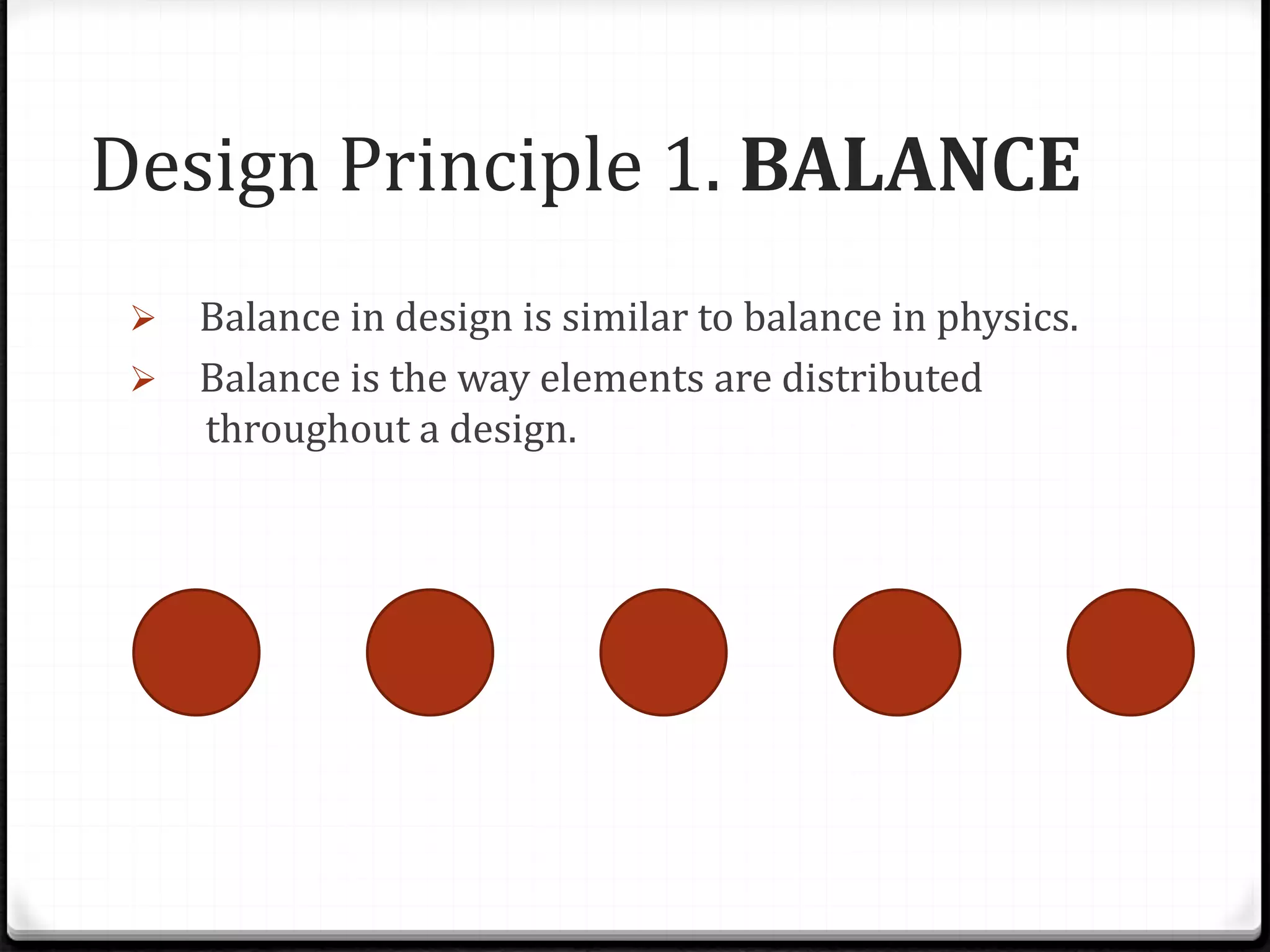 1-2 Principles of Design lecture | PPT