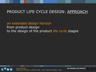 1.3 product life cycle design vezzoli 11-12 (41) | PPT