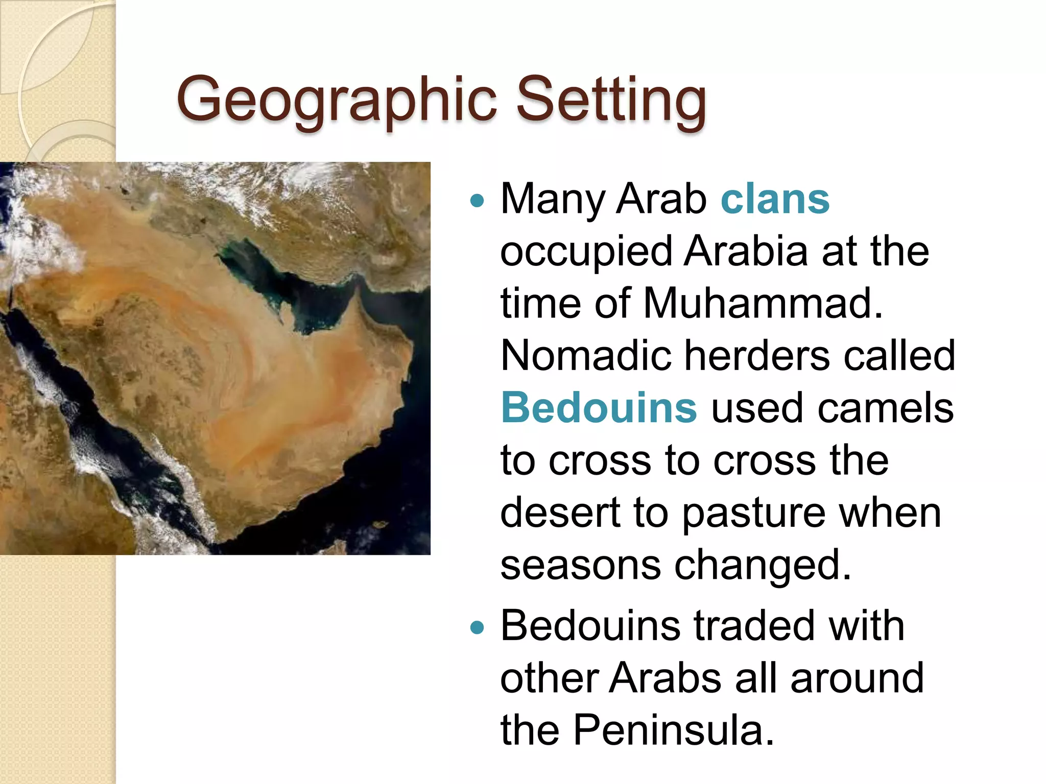 Rise of Islam: Muhammad | PPTX
