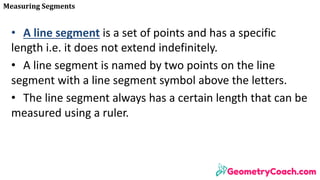 1-3 Measuring Segments | PPT