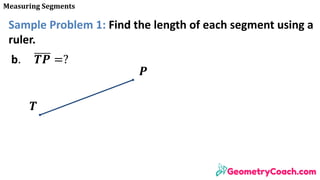 1-3 Measuring Segments | PPT