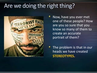 Stereotypes | PPTX | Debated Sensitive Social Issues | Sensitive Topics