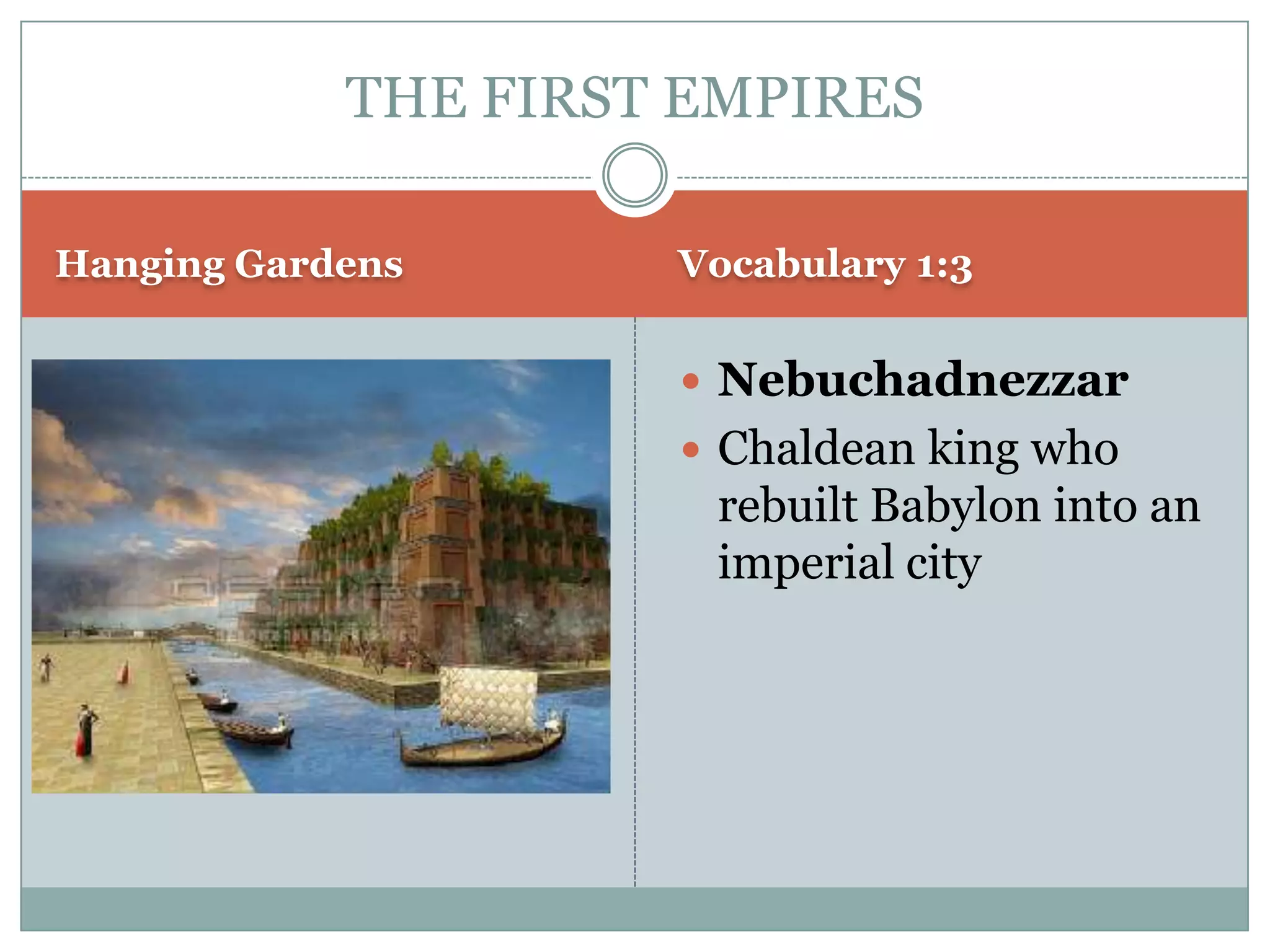 The Assyrians and Babylon | PPTX