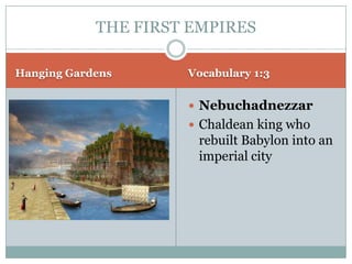 The Assyrians and Babylon | PPTX