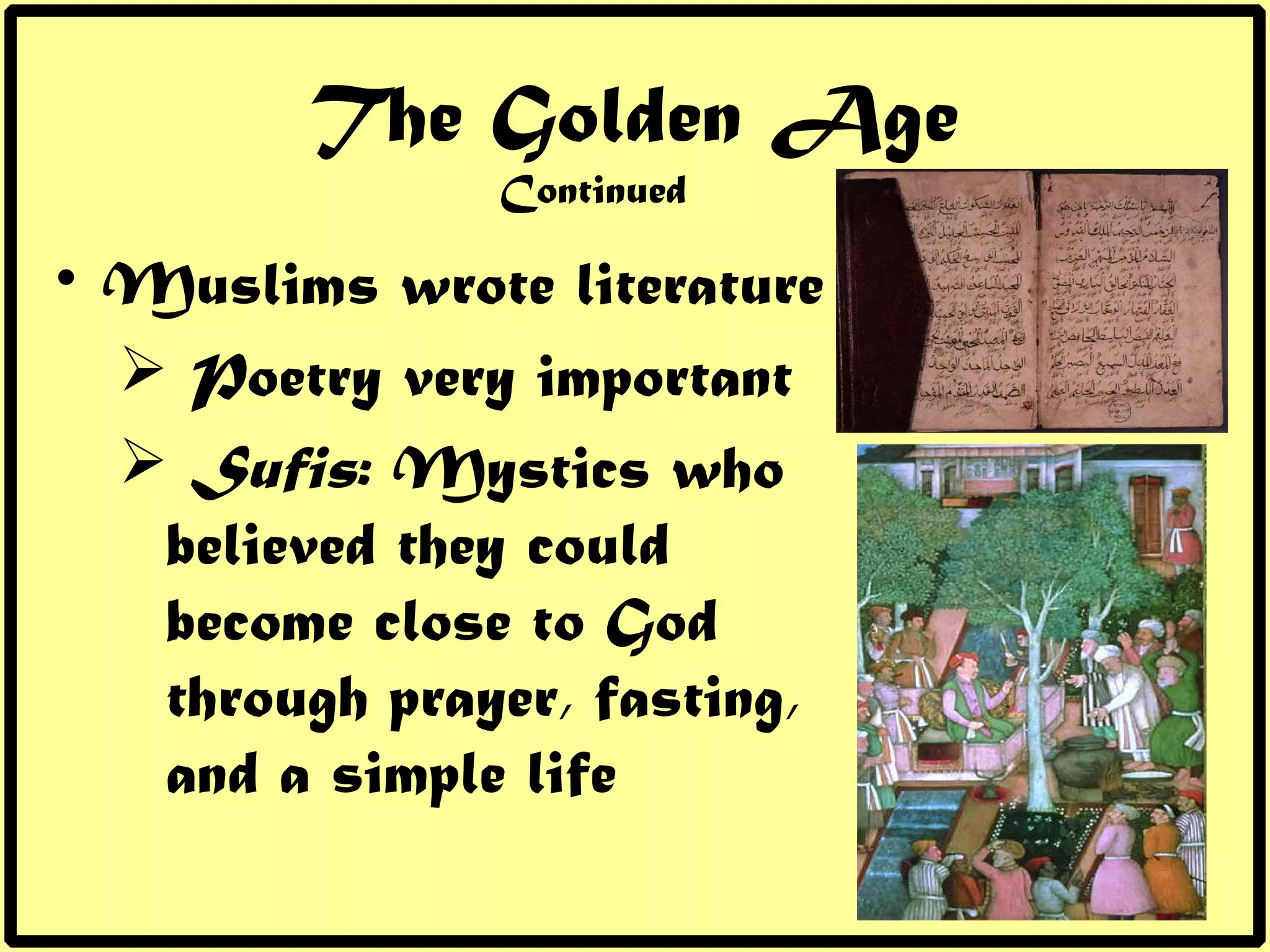1 3 the golden age of muslim civilization | PPT | Islam | Religion ...