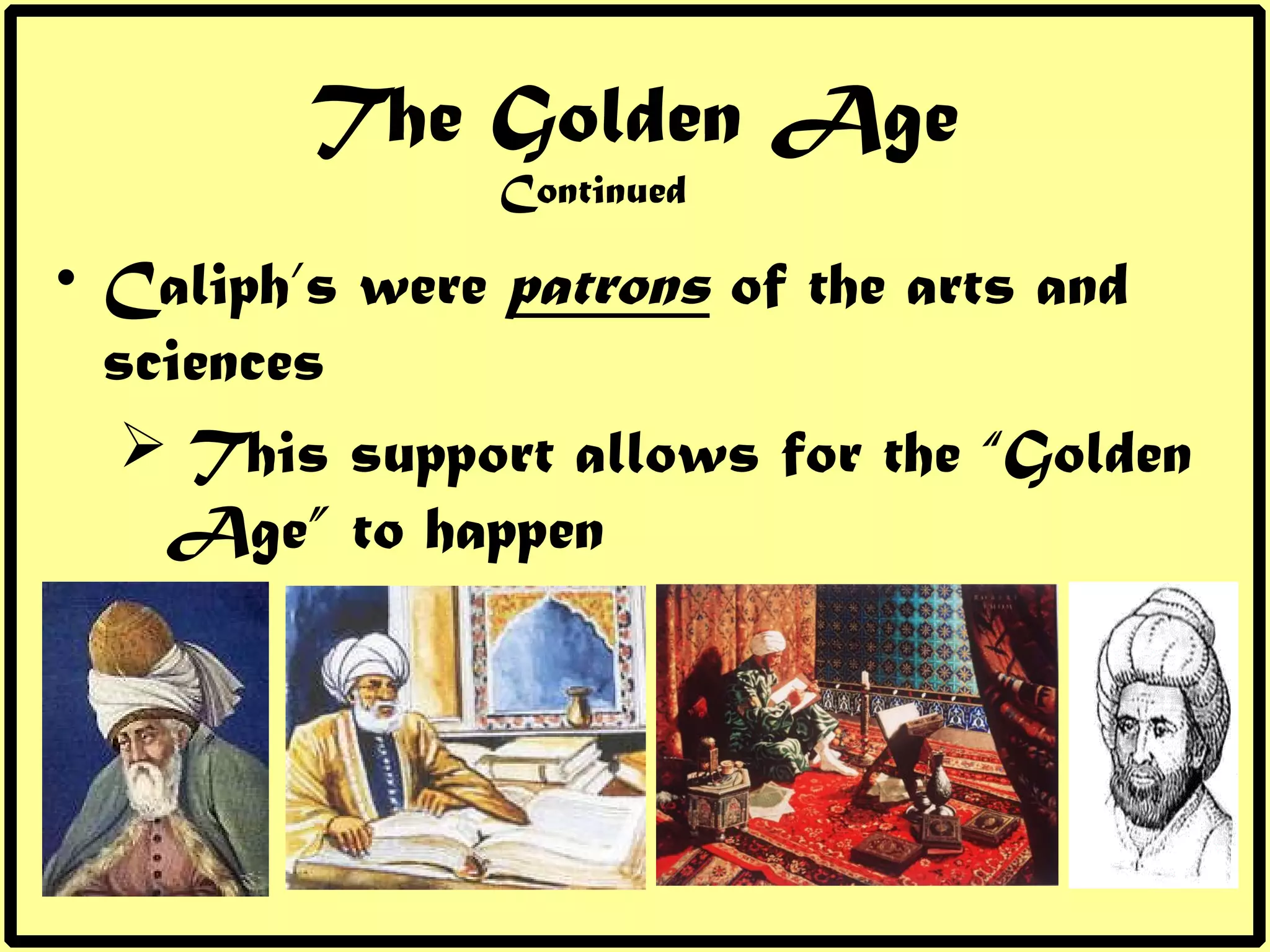 1 3 the golden age of muslim civilization | PPT | Islam | Religion ...