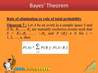 Theorems And Conditional Probability | PPTX | Physics | Science
