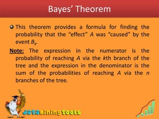 Theorems And Conditional Probability | PPTX | Physics | Science