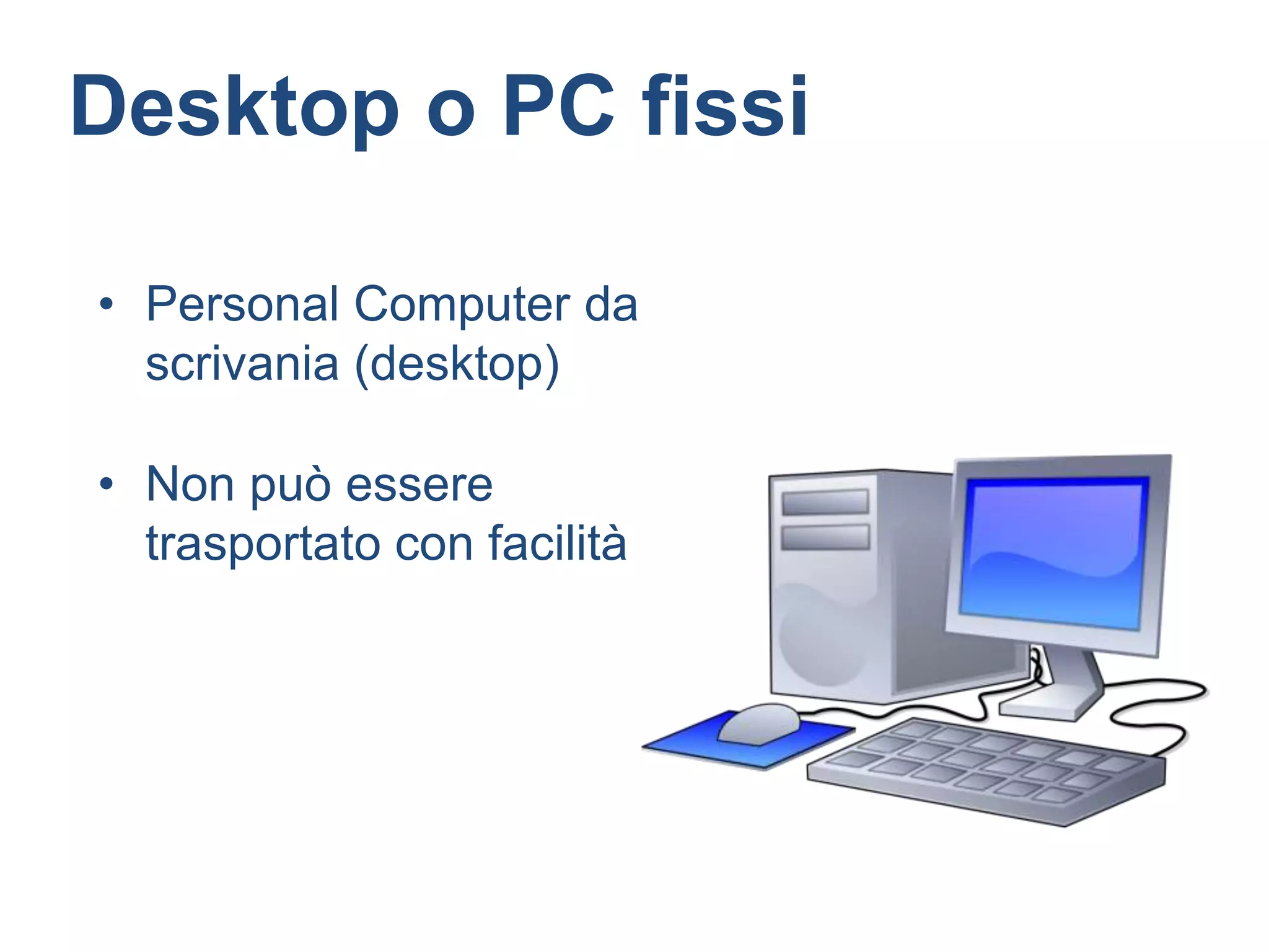 1.3 tipologie di computer | PPTX