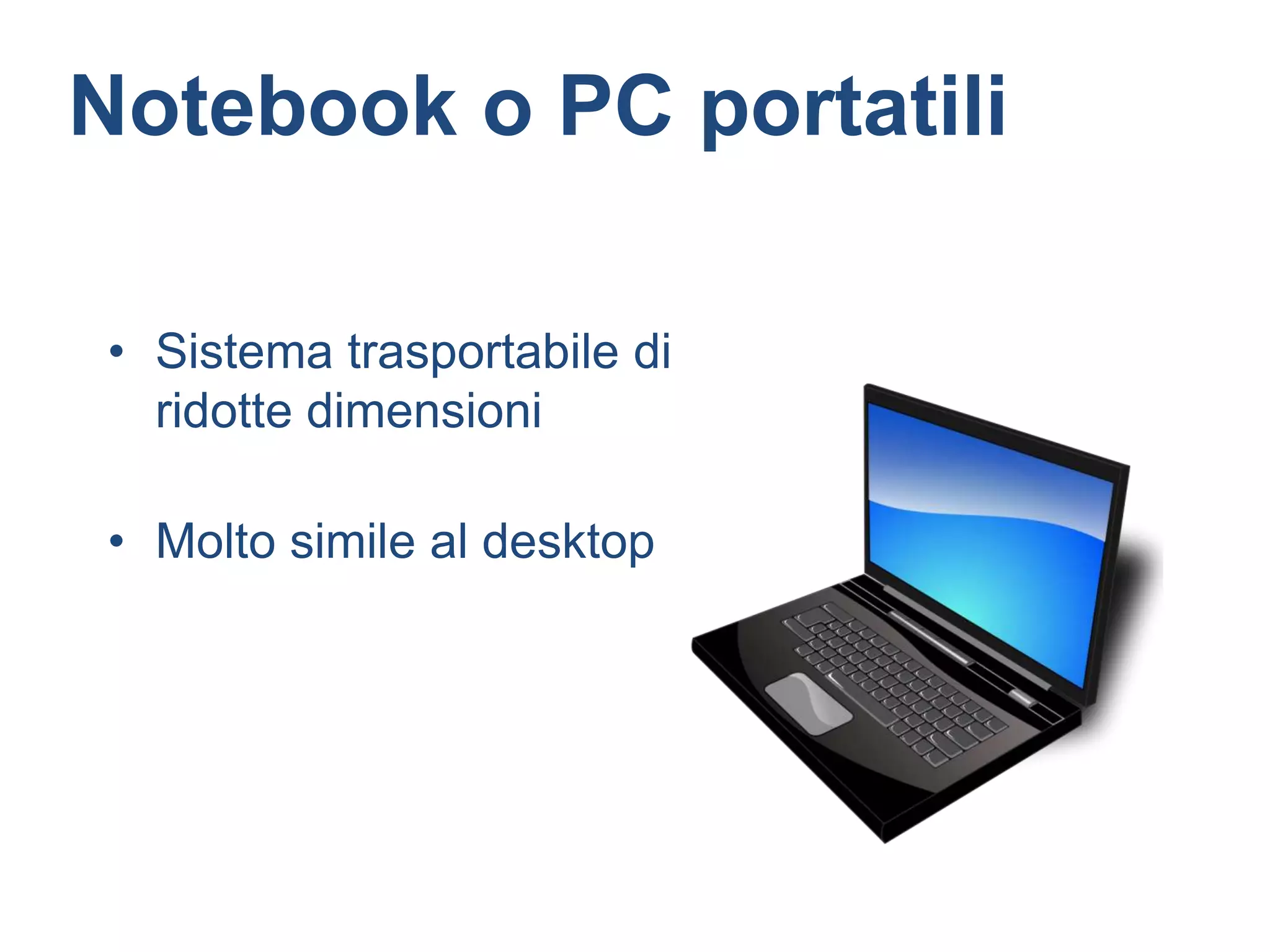 1.3 tipologie di computer | PPTX