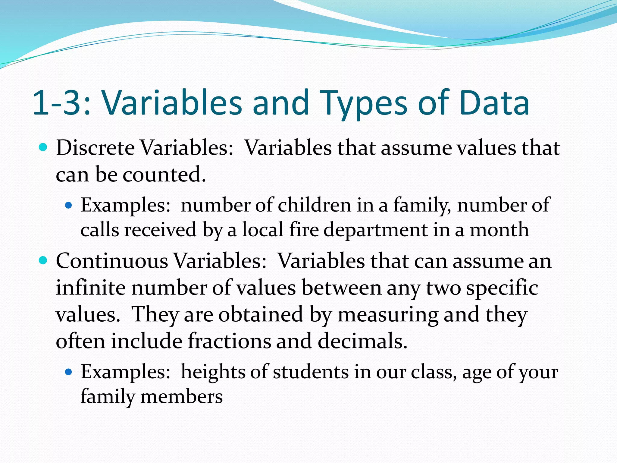 1 3 Variables and Types of Data | PPT | Free Download