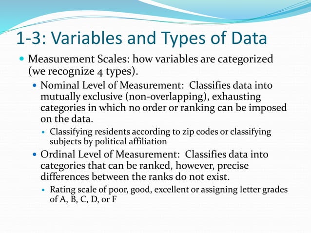 1 3 Variables and Types of Data | PPT | Free Download