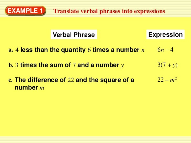 1.3 writing expressions part 1