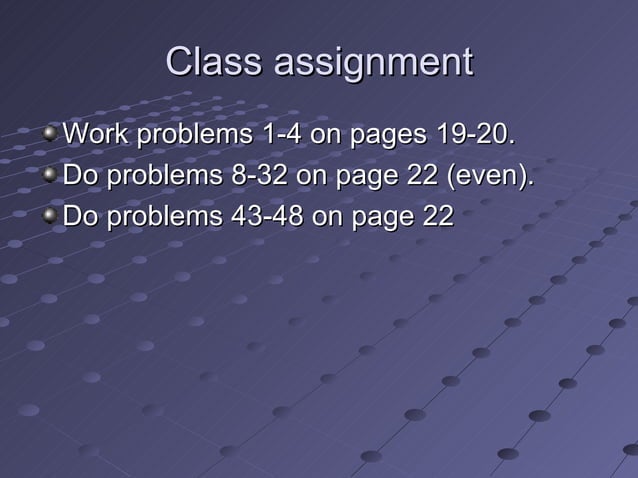 Chapter 1, Lesson 4 | PPT