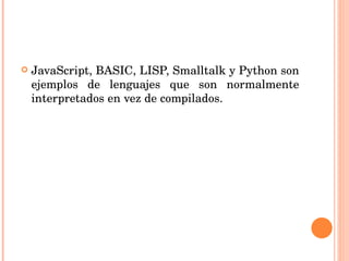 1.4 ensambladores y compiladores | PPT